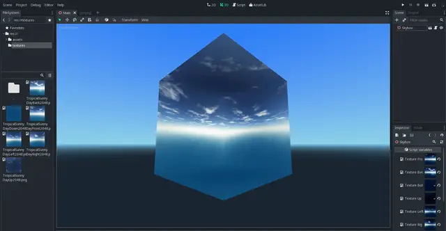 Simple Skybox | Godot Asset Library